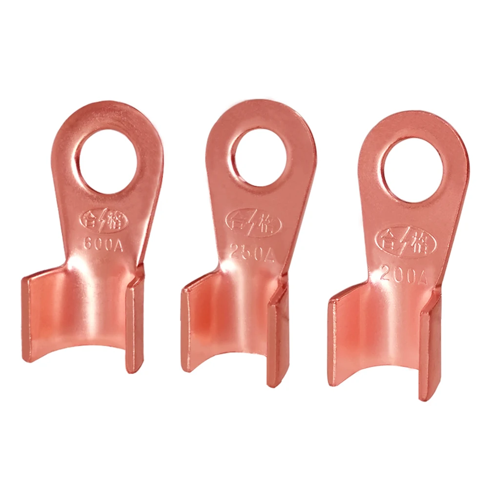 10-400A-Copper-OT-Terminal-Non-Insulated-Wire-Connector-Splice-Bare ...