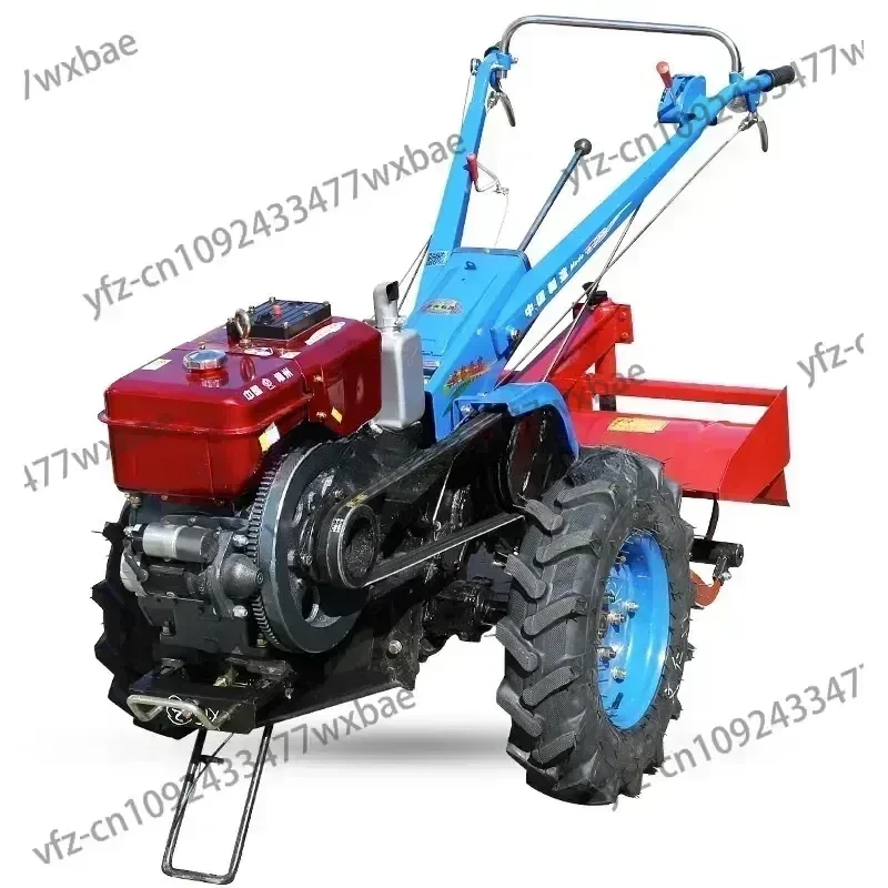 Multipurpose-walking-Tractor-rotary-machine-cultivator-power-generation ...