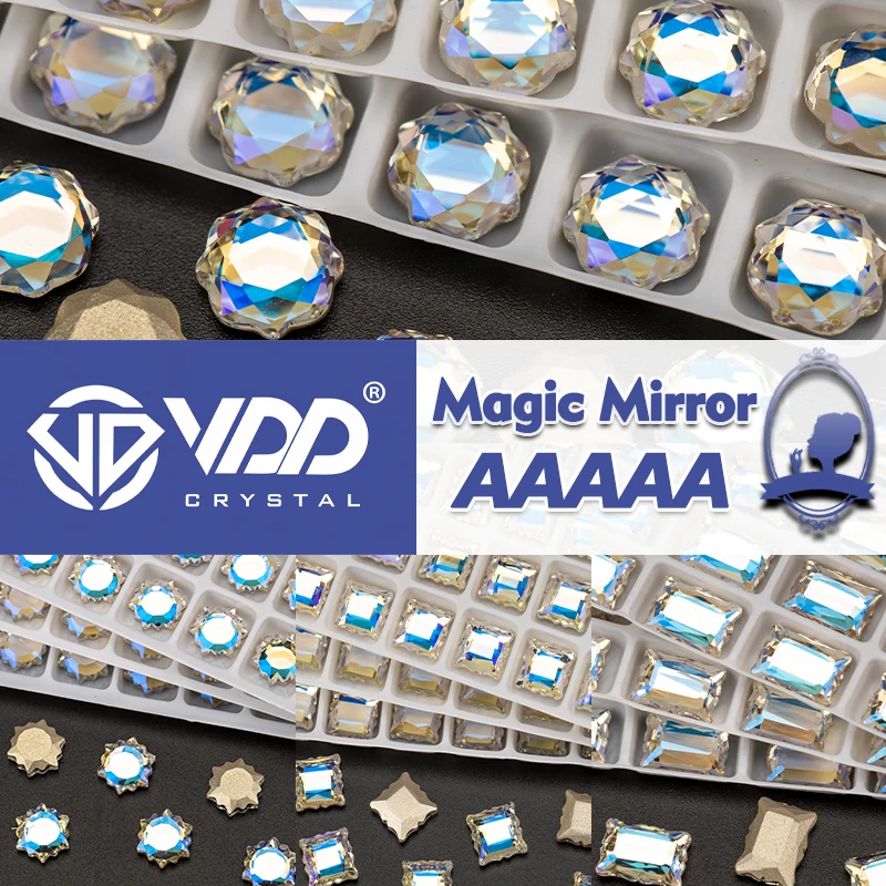 VDD-20-72Pcs-Magic-Mirror-AAAAA-Top-Quality-Glass-Fancy-Rhinestones ...