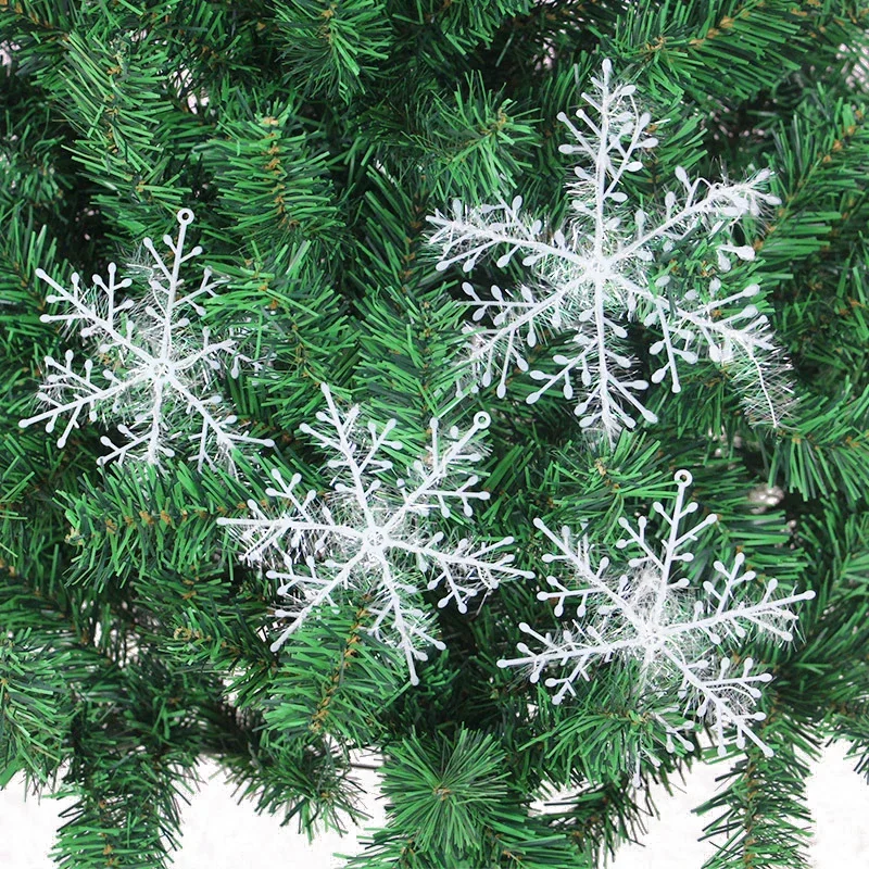 12pcs-11cm-Christmas-Artificial-Snowflake-Christmas-Tree-Decor-Snow ...