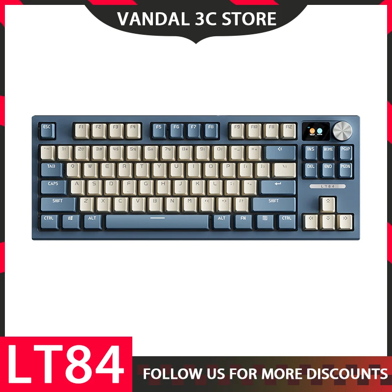 Langtu-Lt84-Mechanical-Keyboard-Customization-Rgb-Backlit-84-Keys ...