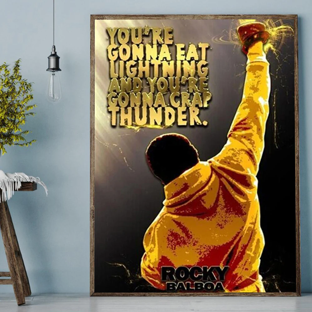 Rocky Quote Poster
