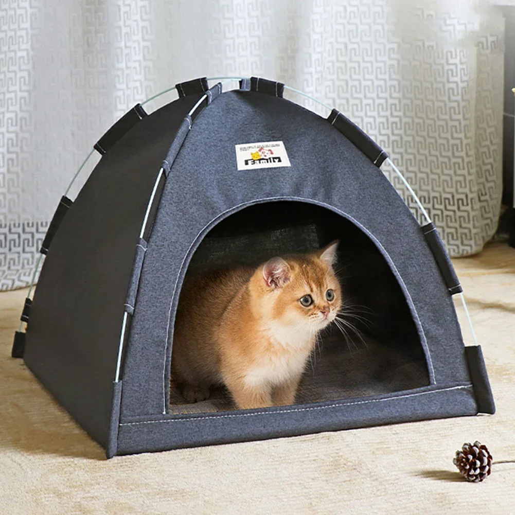 Pet-Tent-Bed-Cats-House-Supplies-Products-Accessories-Warm-Cushions ...