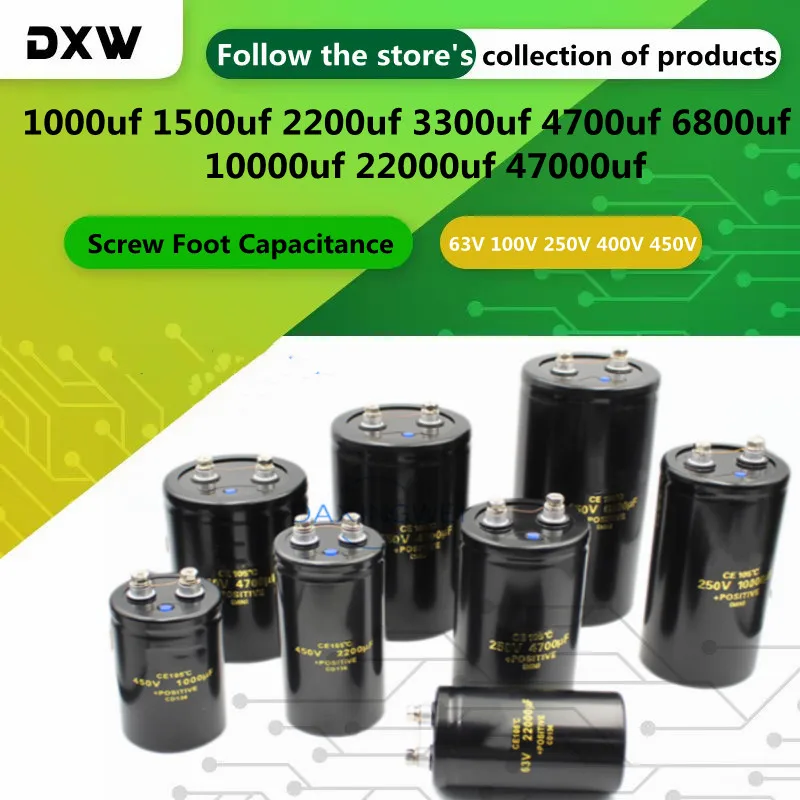 1PCS-Lot-22000UF-47000UF-10000UF-2200UF-4700UF-1000UF-1500UF-3300UF ...