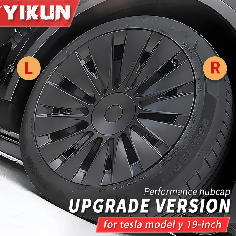 4PCS-for-Tesla-Model-Y-19-Inch-Hubcap-Car-Replacement-Performance ...