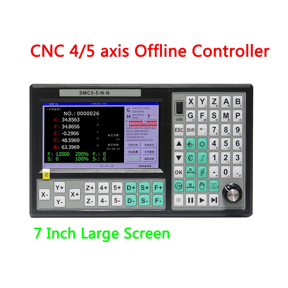 Mach3 Cnc Controller Usb Offline | Cnc Controller Stand Alone | 4 Axis ...