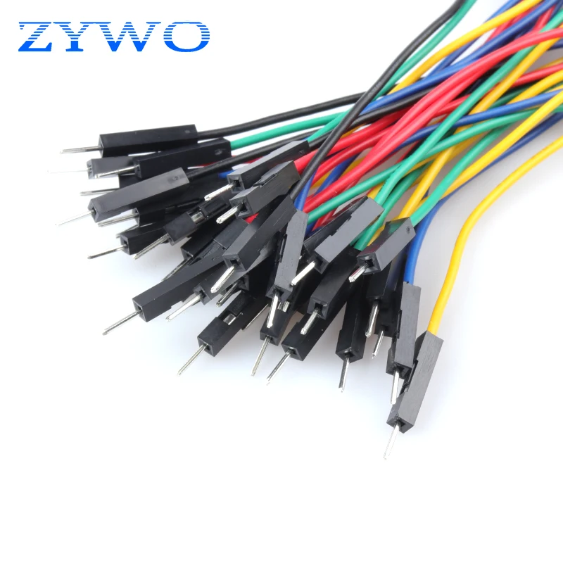 10pcs 2.54mm Dupont Cable 10cm20cm30cm Female To Female Male To Male Female To Male 1007-24AWG ...
