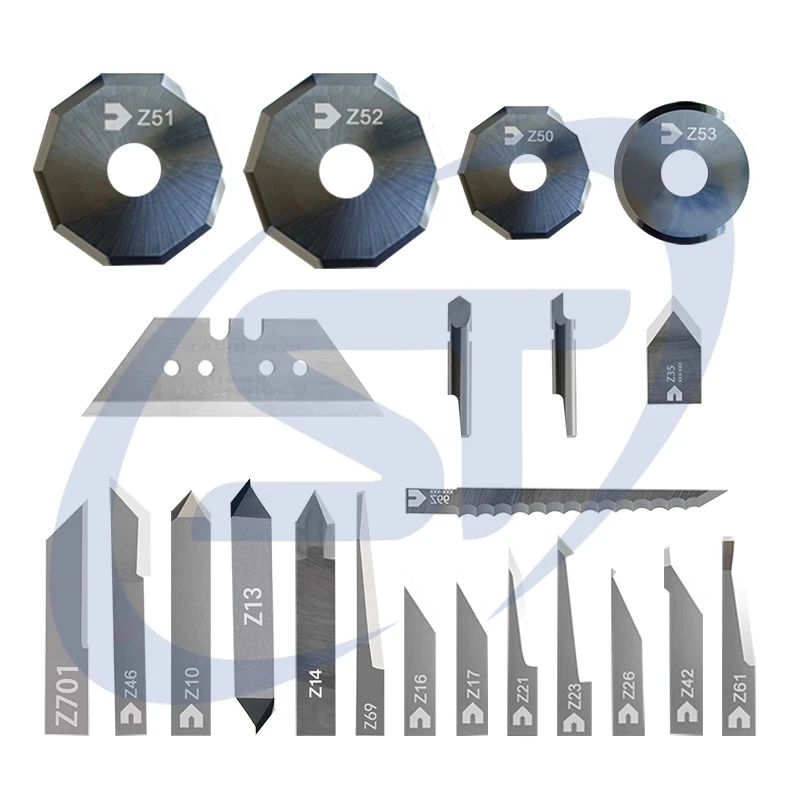 10PC ZUND JWEI IECHO Tungsten Steel Vibrating Knife Oscillating Blade ...