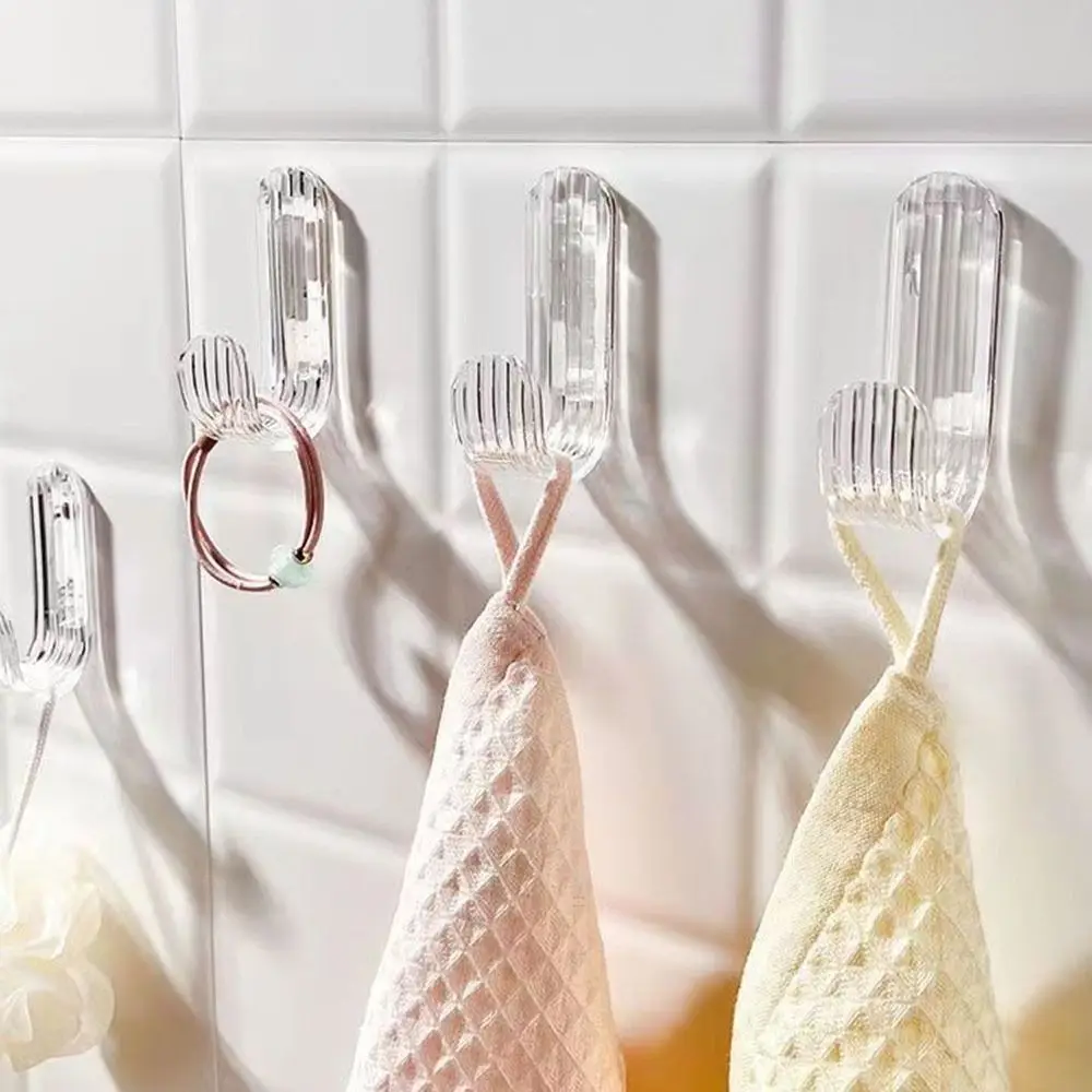 10-pcs-Light-Luxury-Non-Punching-Hooks-Adhesive-Non-Trace-Paste-Key-Bag ...