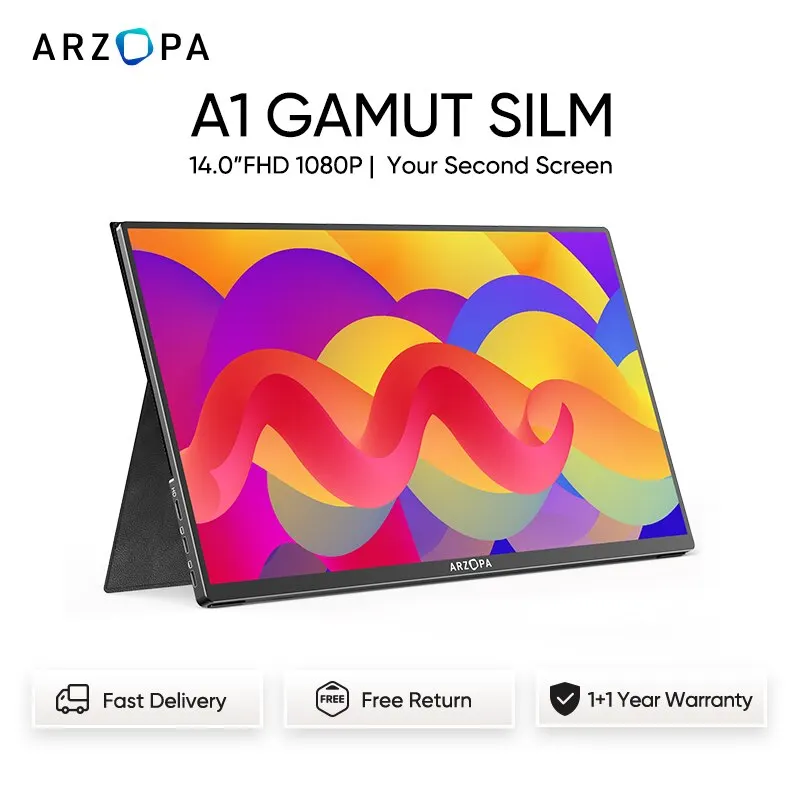 ARZOPA-Monitor-Ultrafino-Port-til-Tela-IPS-USB-C-HDMI-Segunda-Tela-para ...