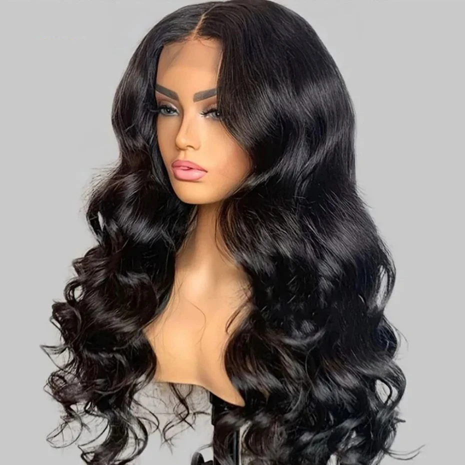 Perruque-Lace-Front-Wig-Body-Wave-Br-silienne-Naturelle-Remy-Cheveux ...