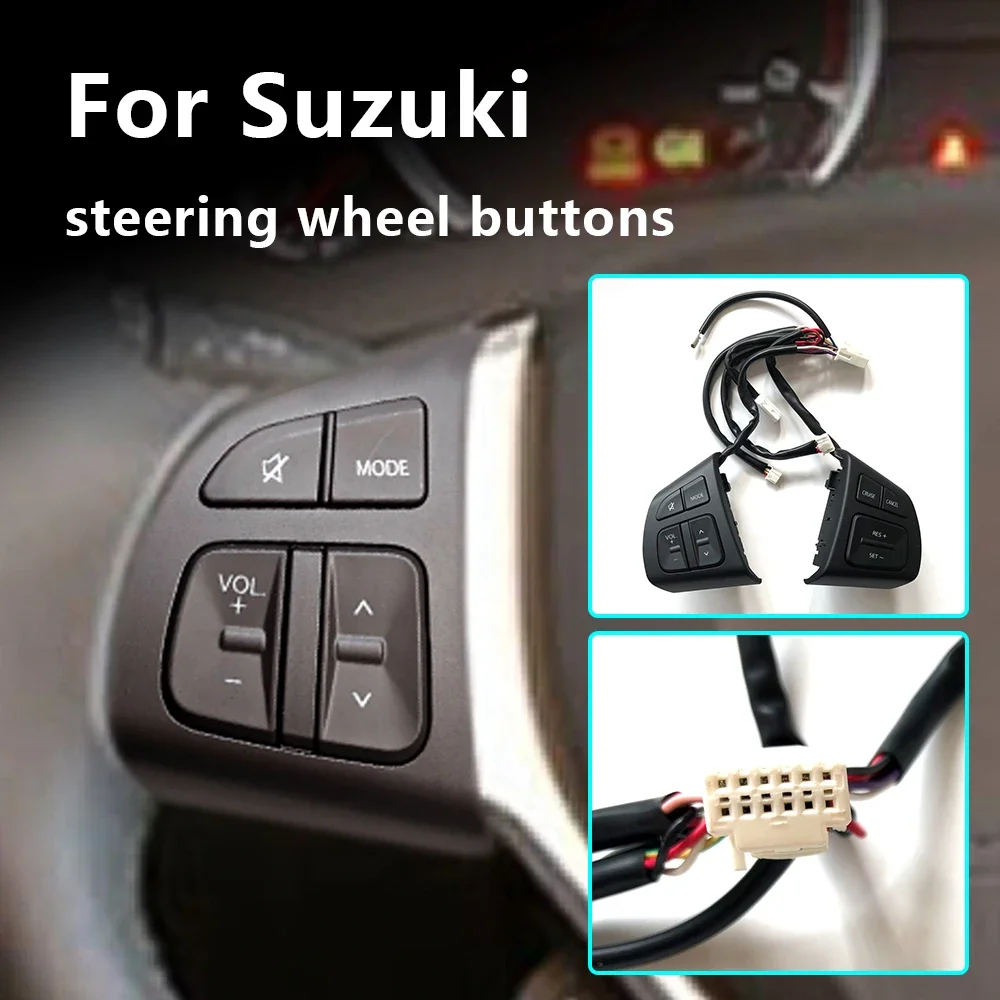 Multifunctional-Steering-Wheel-Control-Button-Audio-Phone-Volume-Switch ...