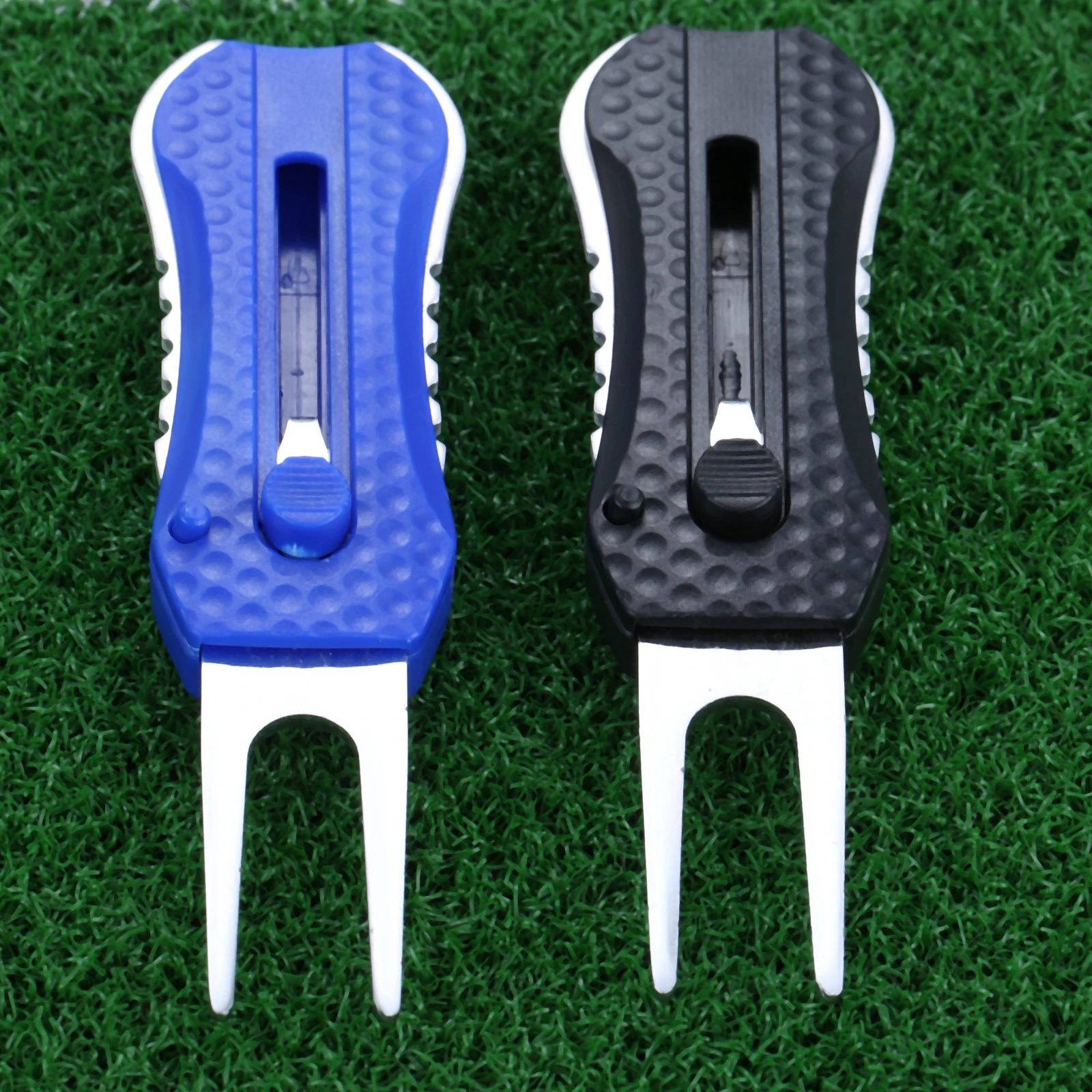Stainless Steel Foldable Golf Ball Pitch Marker Repair Divot Tool ...