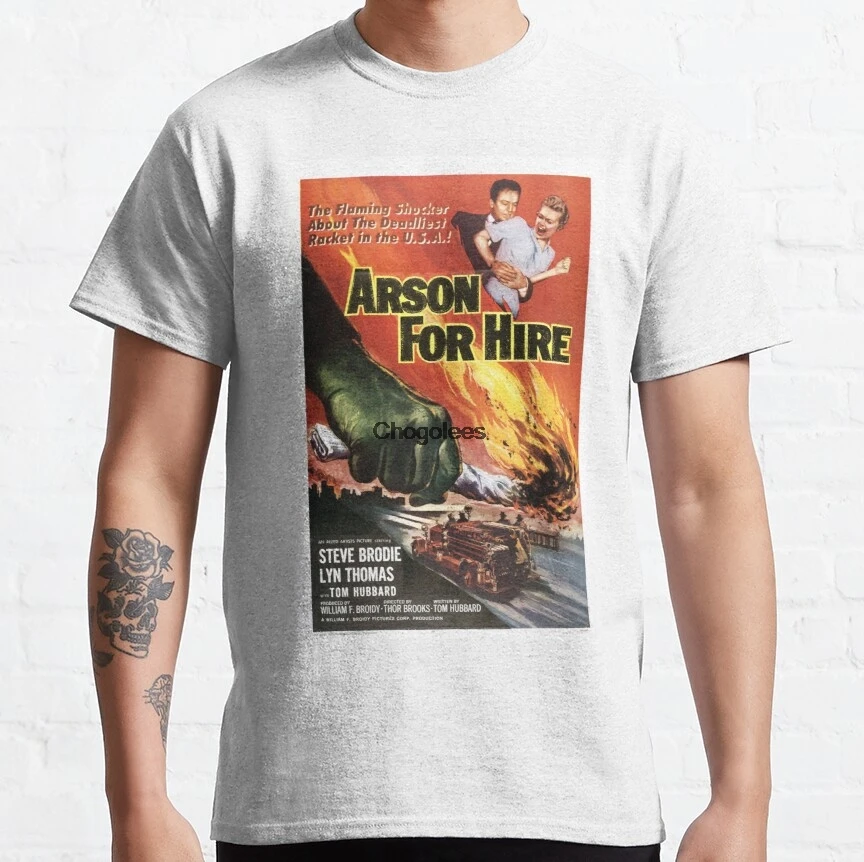 Men-Tshirt-Arson-for-Hire-Vintage-Movie-Poster-Women-t-shirt.jpg