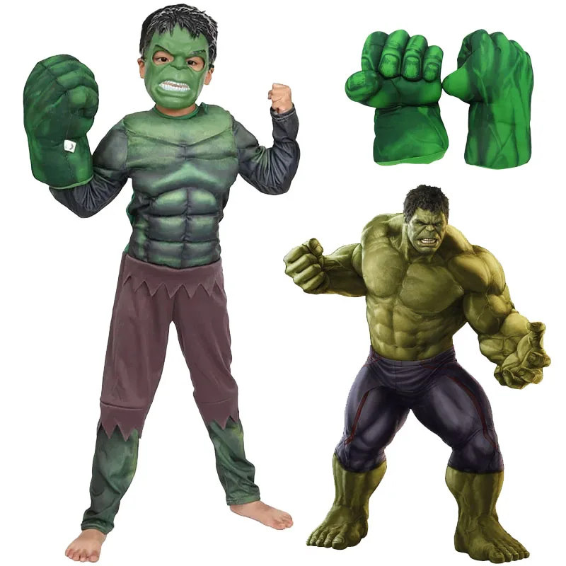 Super-her-i-Hulk-Cosplay-Traje-para-Meninos-Traje-Muscular-M-scara-Boxe ...