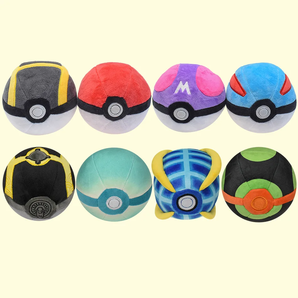 Pokemon-Pokeball-Plush-Master-Poke-Ball-Grande-Besta-Dustproof-Ultra ...