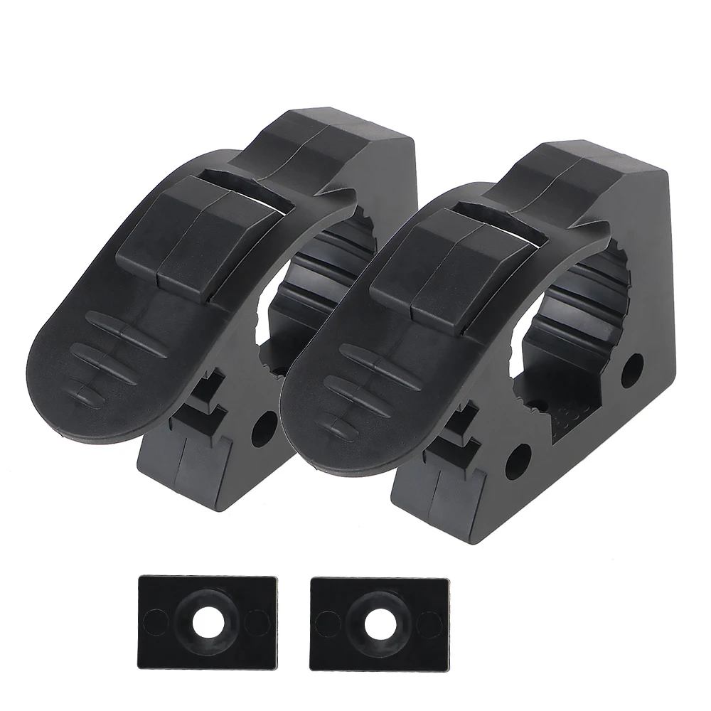 Rubber Clamp Mount Fits 1"~1.5" Diameter Tools Clamp Mount Bracket 2pcs ...