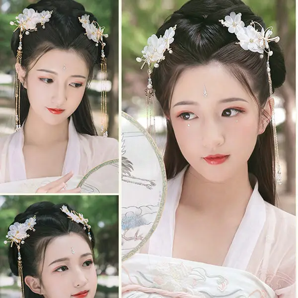 Chinese Headdress Girl Hanfu | Hanfu Hair Accessories | Children Hanfu ...