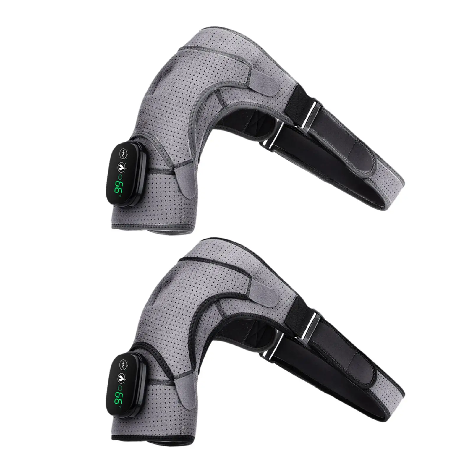 Heated-Shoulder-Brace-Wrap-Massaging-Electric-Wireless-Pad-Strap-for ...