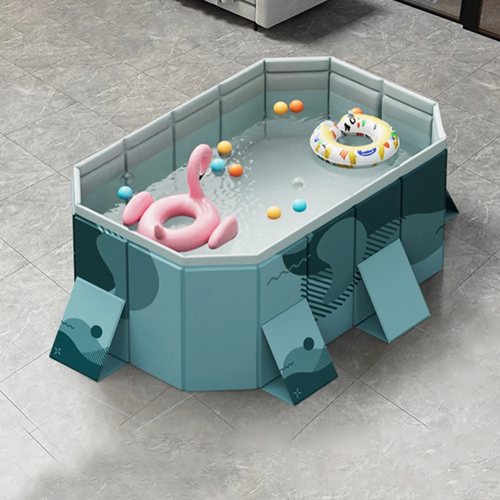 1-85m-Foldable-Non-Inflatable-Kids-Adults-Outdoor-Swimming-Pool-Frame ...