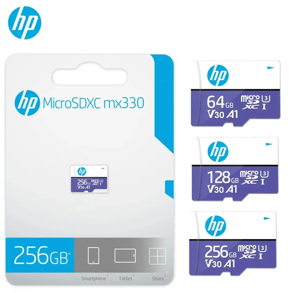 HP-Micro-SD-Card-Class10-U3-Memory-Card-MicroSD-64GB-128GB-256GB-SD-TF ...