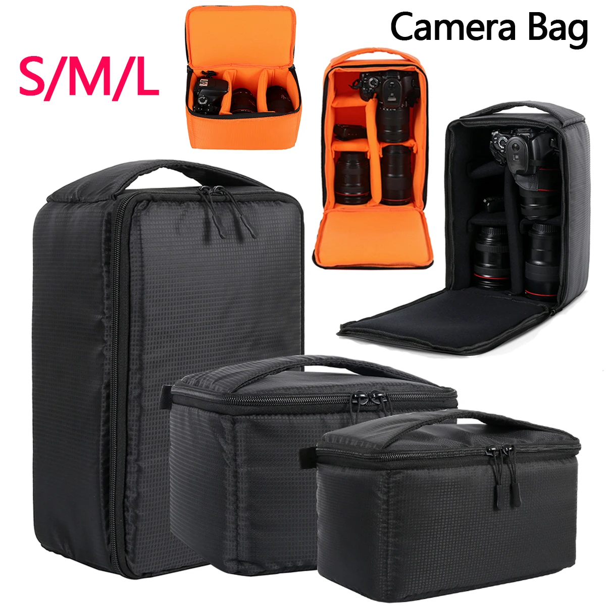 Thickened Camera Bag Video Digital Waterproof Breathable Camera Case ...