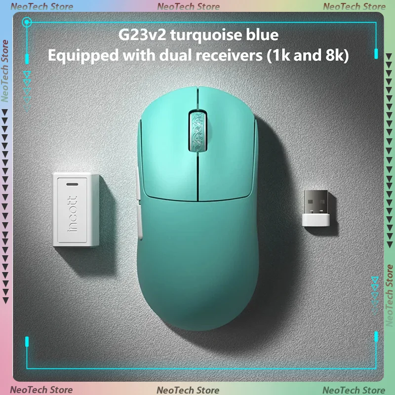 NEW INCOTT G23 V2 Se/PRO Gaming Mouse PAW3395 47g 3-mode Lightweight ...