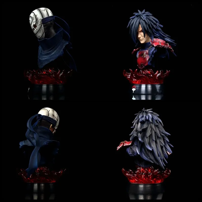 Anime-Perif-rico-NARUTO-Action-Figure-Busto-Uchiha-Madara-Obito-Uchiha ...