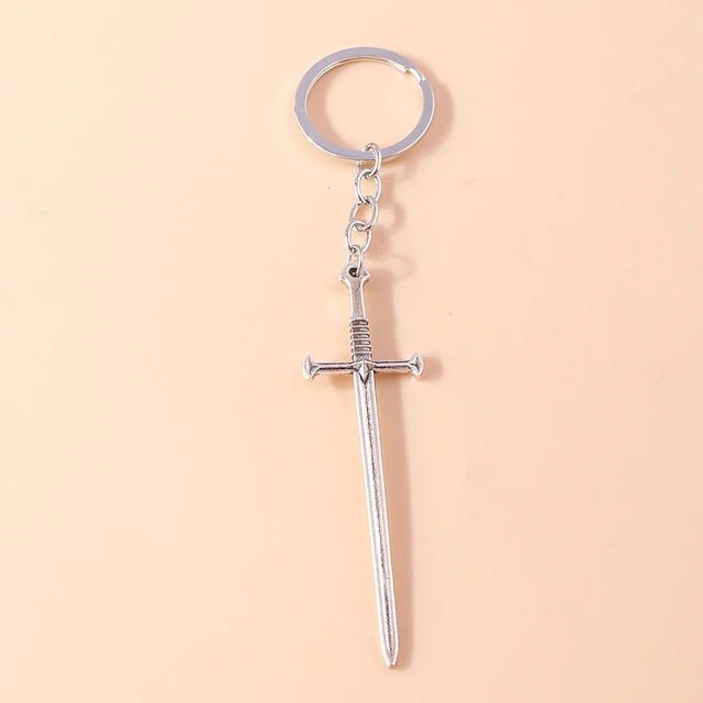 Fashion Cross Keychain for Women Men Gold Color Dazzling Crystal ...