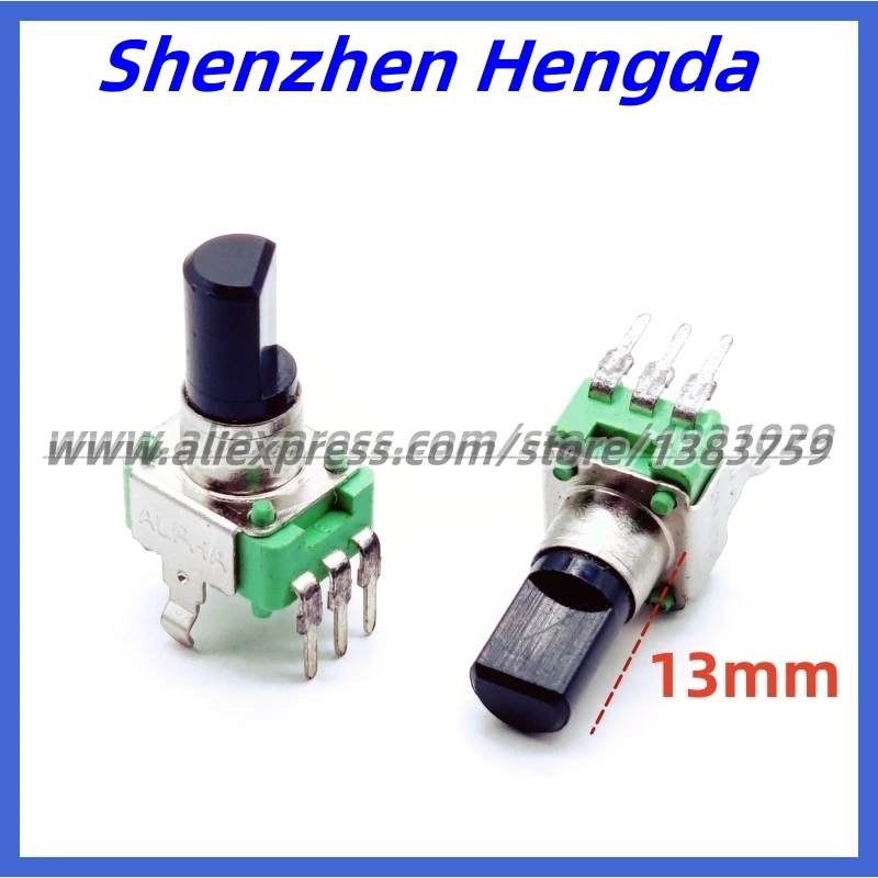 2PCS-RK09-B5K-Vertical-3-Pin-Mono-Potentiometer-Variable-Frequency ...