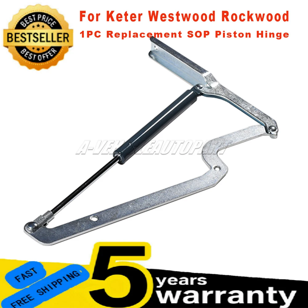 Automatic-Piston-Metal-Hinges-For-ROCKWOOD-Keter-Spare-Part-1PC-Heavy ...