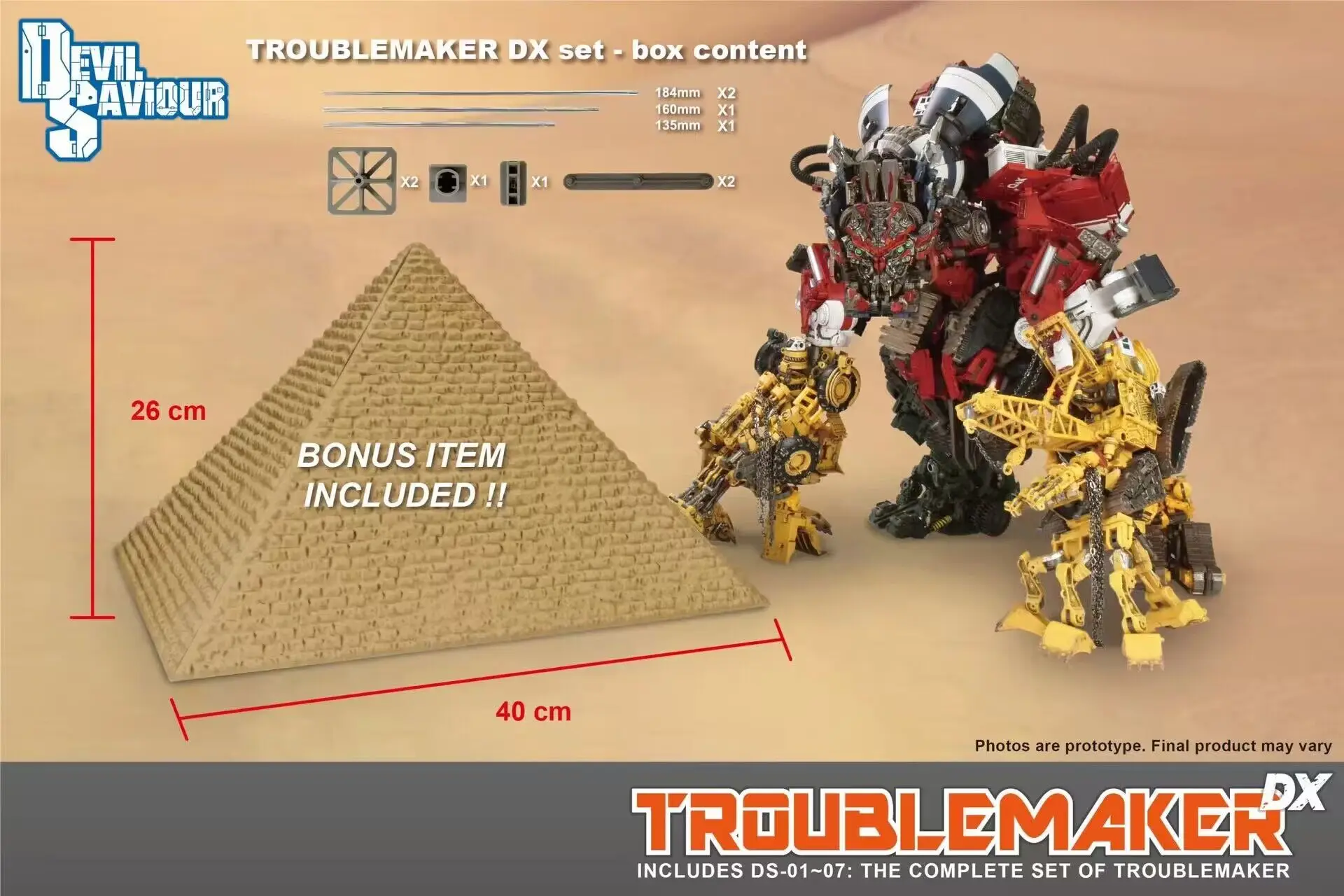 Трансформер Devil Saviour Devastator DS Troublemaker Ation | AliExpress