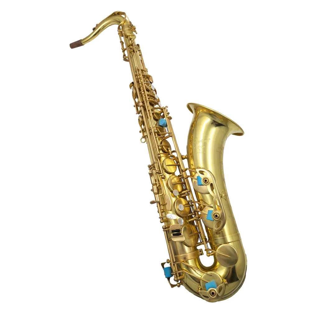 EM The Imperium Professional original brass unlacquer Tenor Saxophone ...