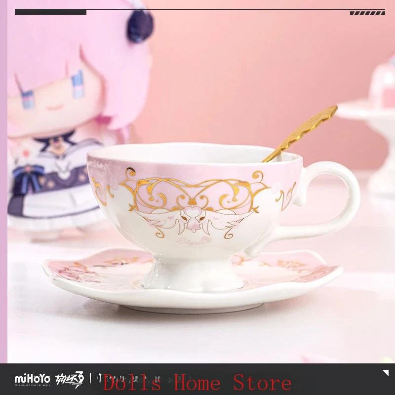 Game Elysia Teacup Anime Honkai Impact 3 Elysia Afternoon Tea Cup ...