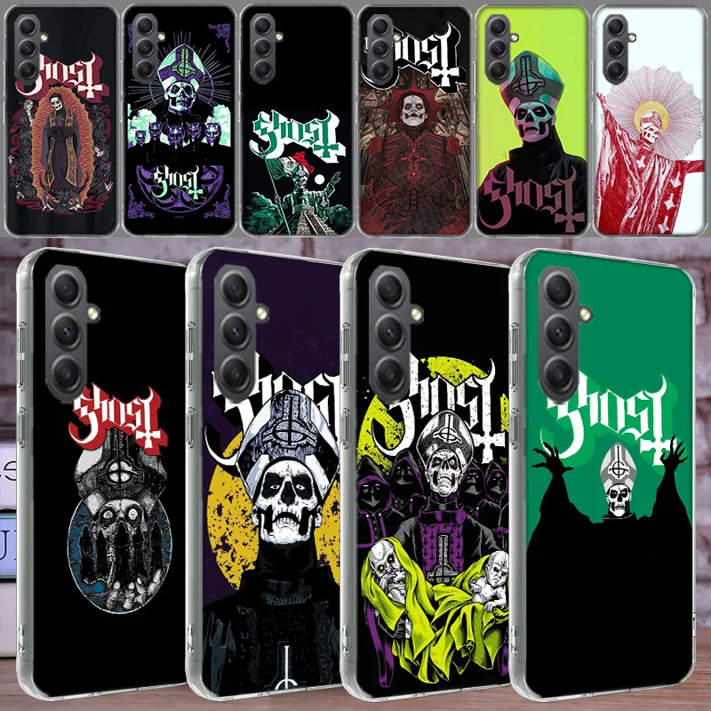 Ghost Heavy Metal Band Case For Phone Samsung Galaxy A12 A22 A32 A52 ...
