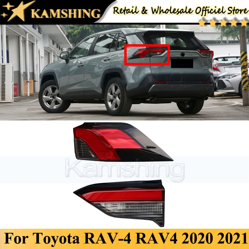 CAPQX-Rear-Tail-light-lamp-For-Toyota-RAV-4-RAV4-2020-2021-Rear-Brake ...