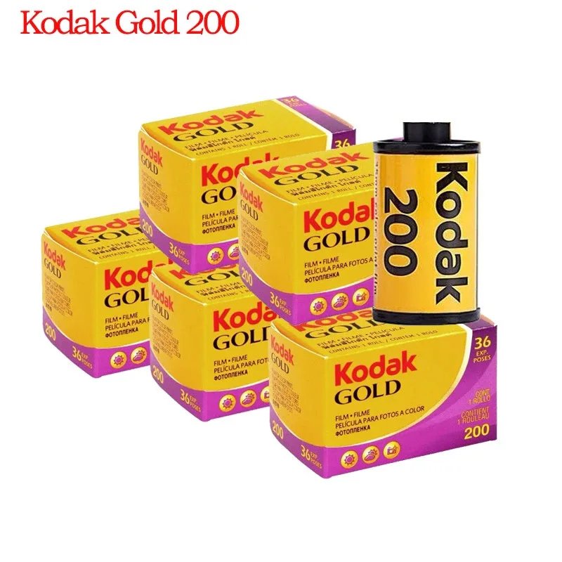 KODAK rollo de película negativa de Color dorado 200, rollo de película ...