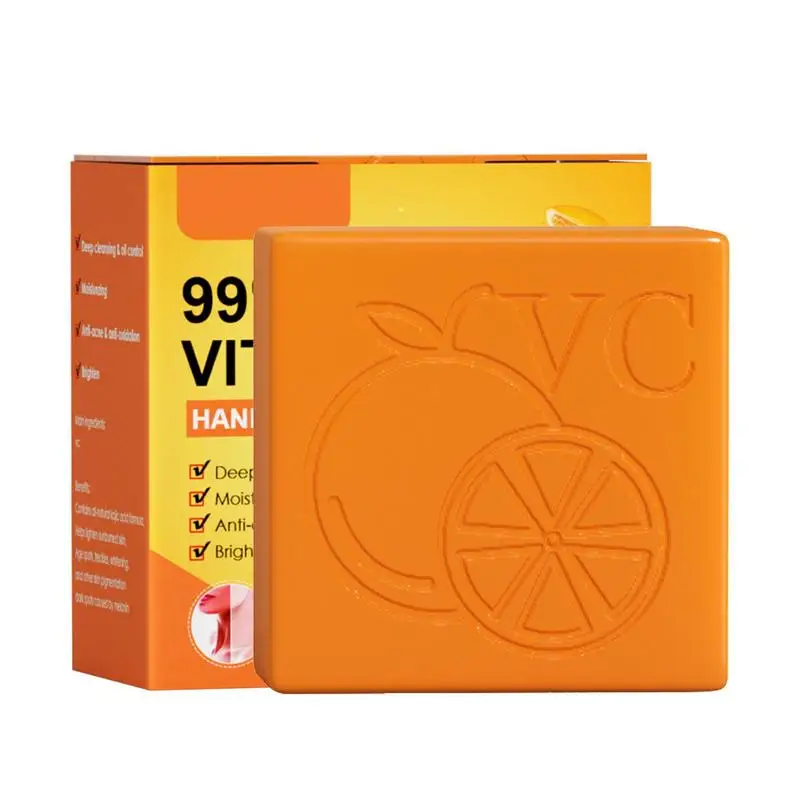 Orange Nutrients Soap Skin Brightening Bar Soap And Gentle And Non