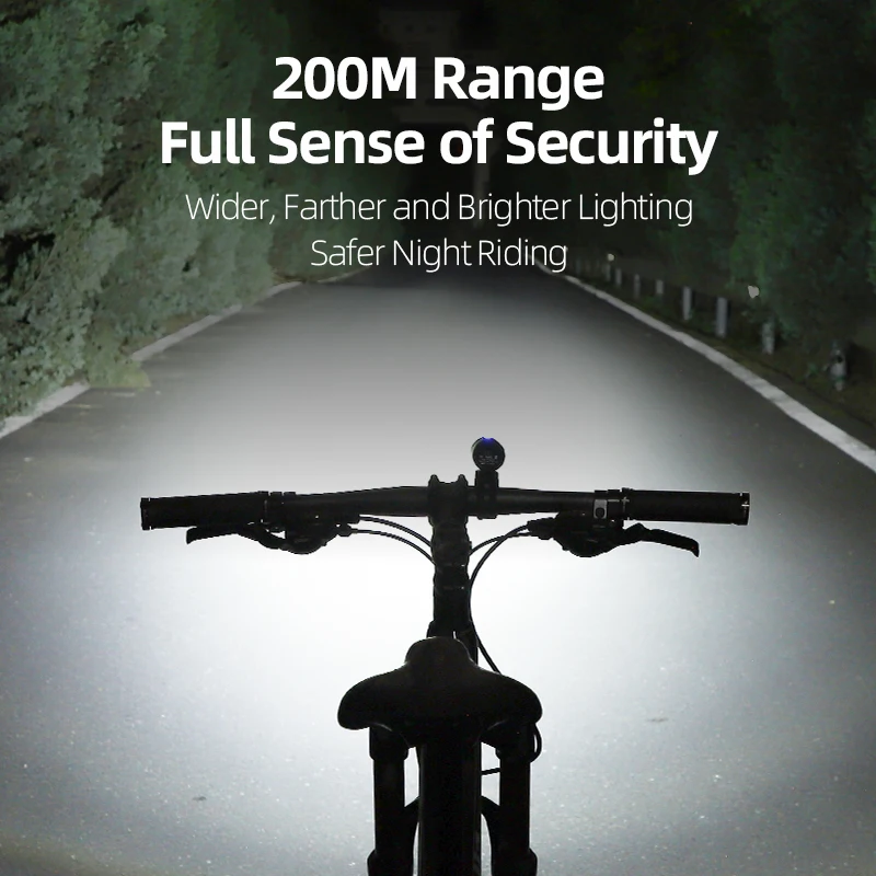 Accessoire Velo Bike Lights Set 2-Pack | 4 LED Front Light & Rear Taillight IP65 Waterproof Rear ...