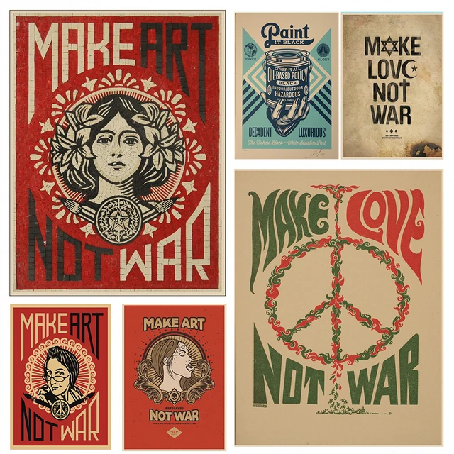 Make Love Not War Poster