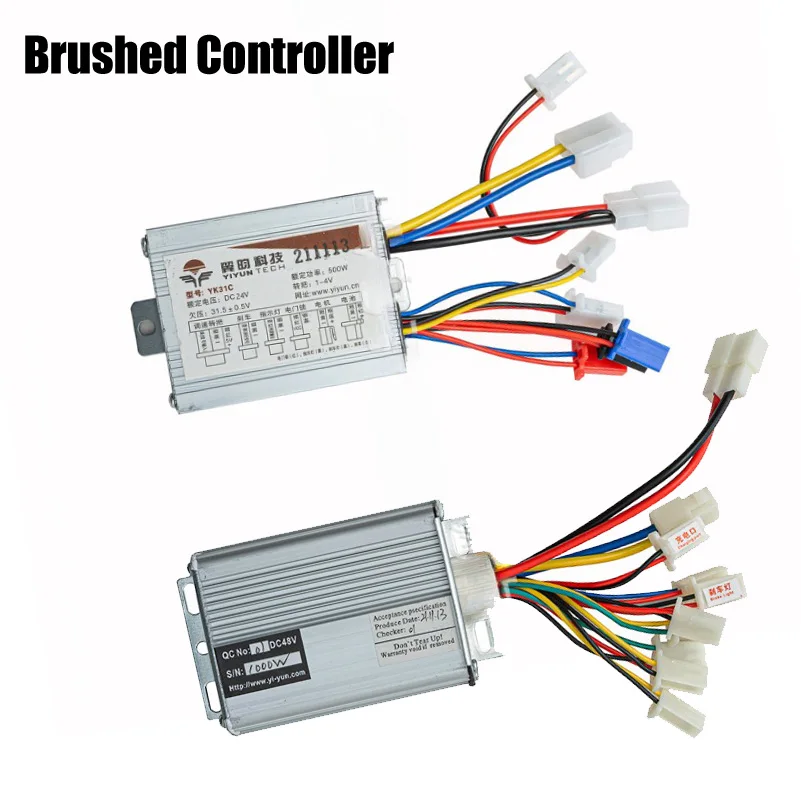 Multifunction-Electric-Bike-Bicycle-Scooter-Accessories-Motor-Brushed ...