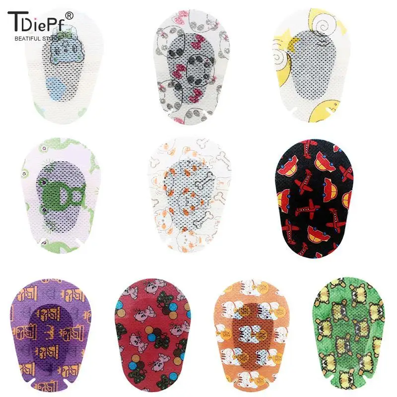 20pcs/Bag Kids Amblyopia Eye Patches Colorful Child Amblyopia Training ...