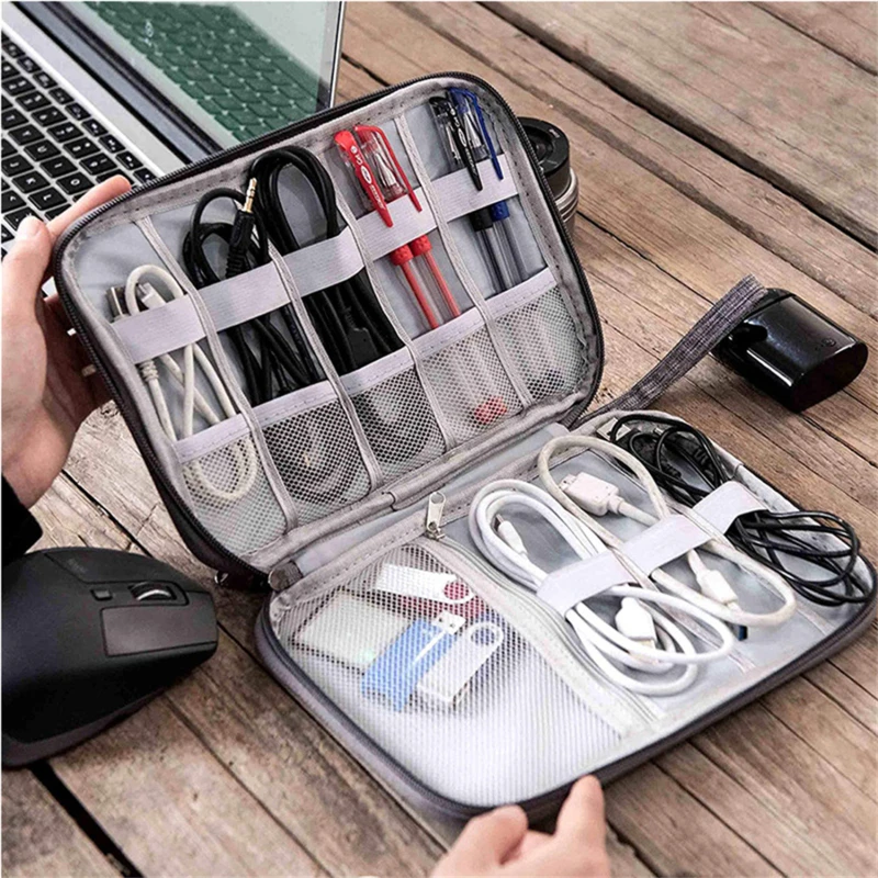 Single-Layer-Storage-Bag-Data-Cable-Charger-Organizer-Portable ...