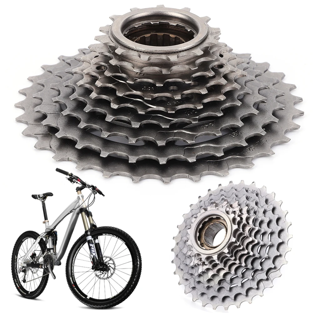 MTB-9-Speed-Thread-Freewheel-9S-Bicycle-9-Speed-Sprocket-Gear-13-32T ...