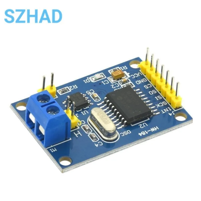 1PCS-MCP2515-CAN-Bus-Module-TJA1050-Receiver-SPI-For-51-MCU-ARM ...