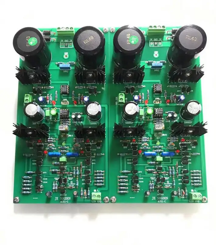 One-pair-finished-AU51-hifi-Dual-channel-preamplifier-board-Refer-to-Sugden-AU51-circuit.jpg