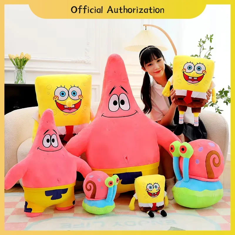 30CM-100CM-SpongeBob-SquarePants-Plush-Toy-Cute-Cartoon-Patrick-Star ...