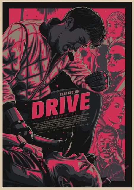 Rijden Ryan Gosling Poster Drive Ryan Gosling Posters For Sale