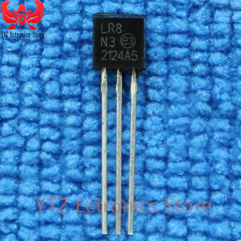 LR8N3-G 100%New&Original Linear Voltage Regulator IC Positive Adjustable 1 Output 10mA TO-92-3