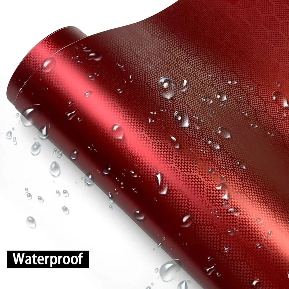 New-Diamond-Forged-Carbon-Film-3D-5D-Hex-Carbon-red-Vinyl-Car-Wrap-Foil ...